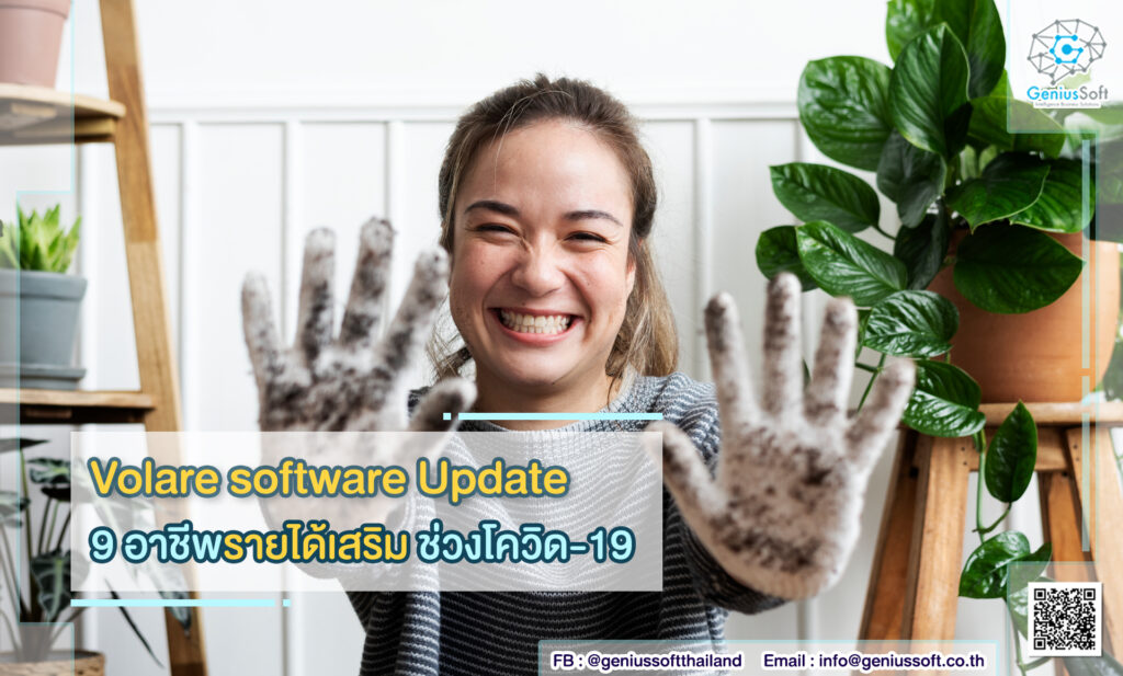 Volare software Update : 10 อาชีพรายได้เสริม ช่วงโควิด-19 - Geniussoft